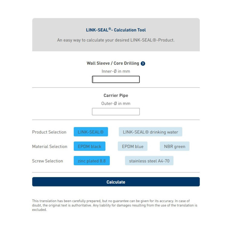 Modular Link Seal